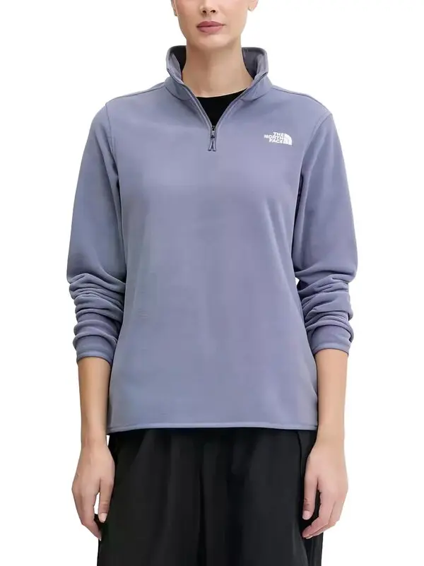 The North Face Long-sleeve Half-zip Sweatshirt - Purple