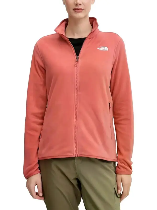 The North Face Zipped Sweatshirt - Orange