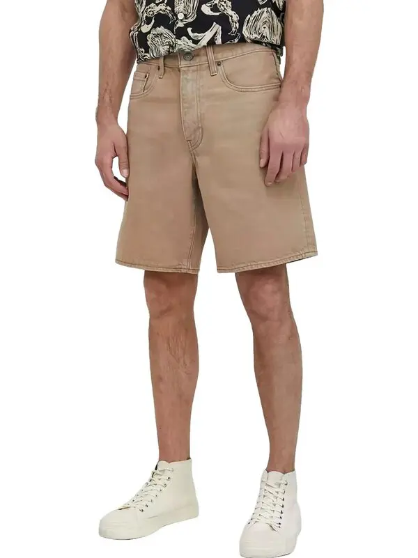 LEVI'S Belt-loops Bermuda Shorts - Neutrals