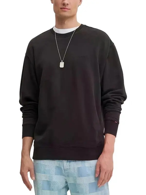 LEVI'S Long-sleeve Crew-neck Sweater - Black