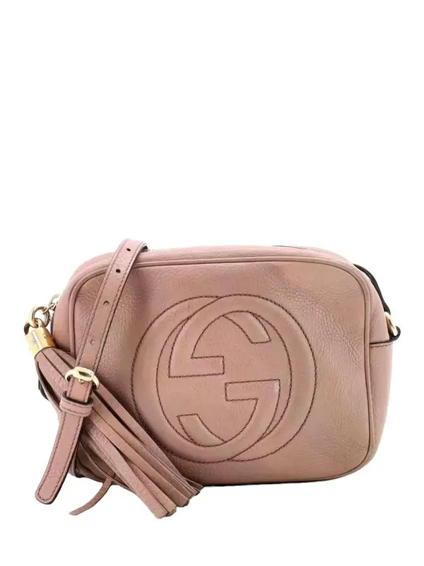 Gucci Soho Disco Leather Crossbody Bag - Neutrals