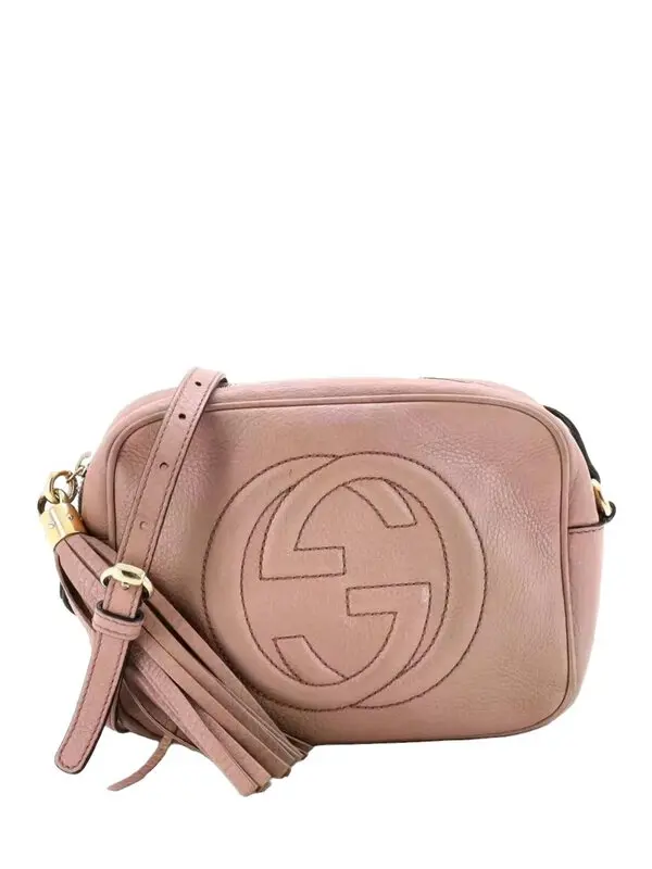 Gucci Soho Disco Leather Crossbody Bag - Neutrals