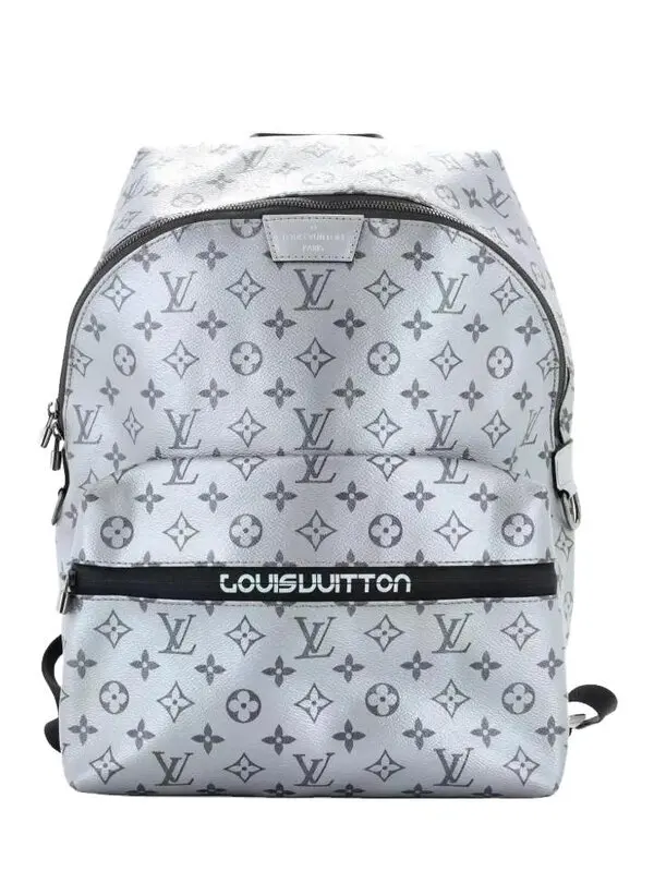 LOUIS VUITTON Apollo Limited Edition Reflect Monogram Canvas Backpack - Silver