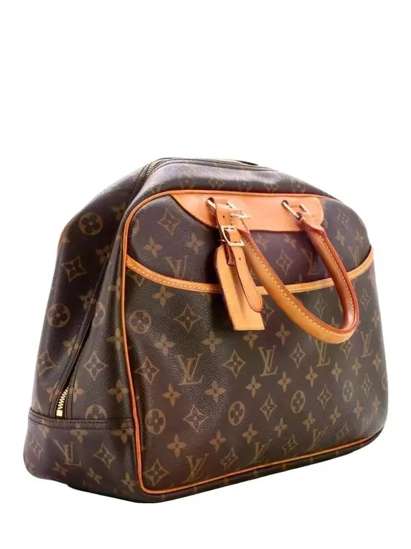 LOUIS VUITTON Deauville Monogram Handbag - Brown