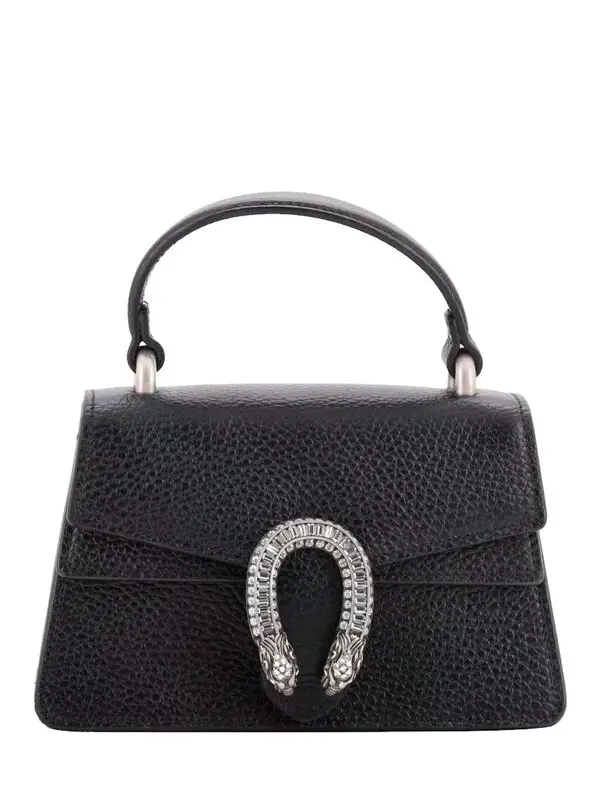 Gucci Dionysus Top Handle Mini Satchel - Black