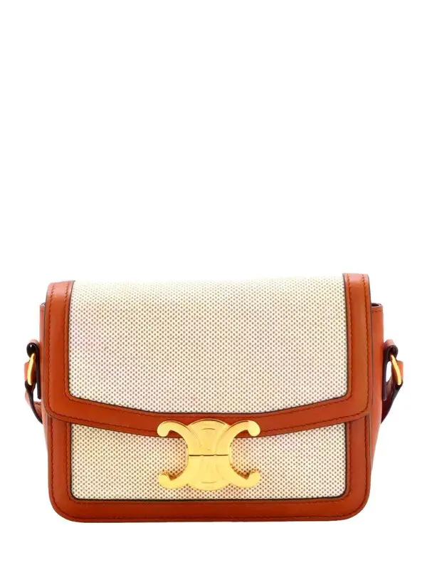 Celine Triomphe Teen Crossbody Bag - Brown