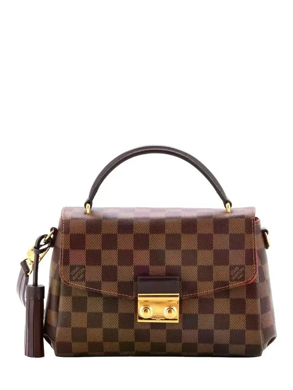 LOUIS VUITTON Croisette Damier Crossbody Bag - Brown