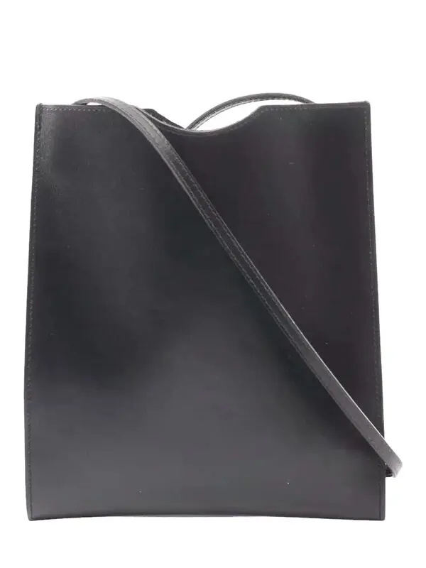 Hermès 2009 Box Calf Sac Onimaitou Crossbody Bag - Black
