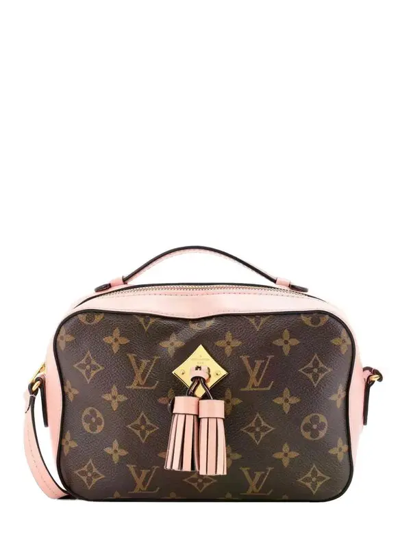 LOUIS VUITTON Saintonge Handbag Monogram Canvas - Pink