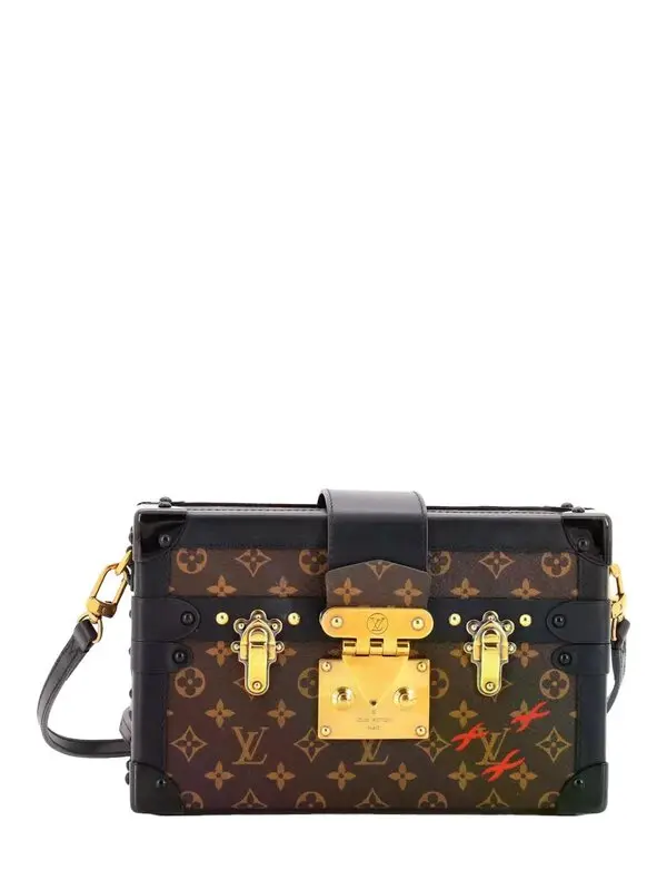 LOUIS VUITTON Petite Malle Monogram Canvas - Black