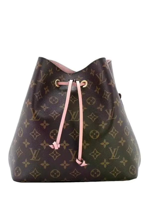 LOUIS VUITTON Neonoe Mm Bucket Bag Monogram Canvas - Brown