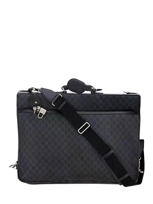 Gucci Retro Interlocking G Garment Travel Bag - Black