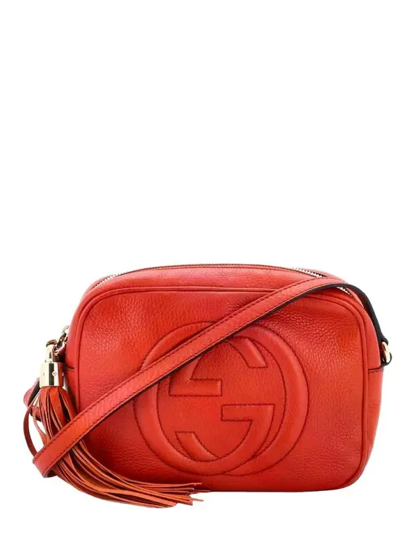 Gucci Soho Disco Small Crossbody Bag - Red