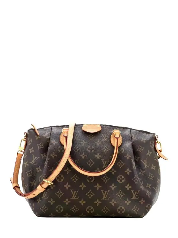 LOUIS VUITTON Turenne Handbag Monogram Canvas Mm Satchel - Brown