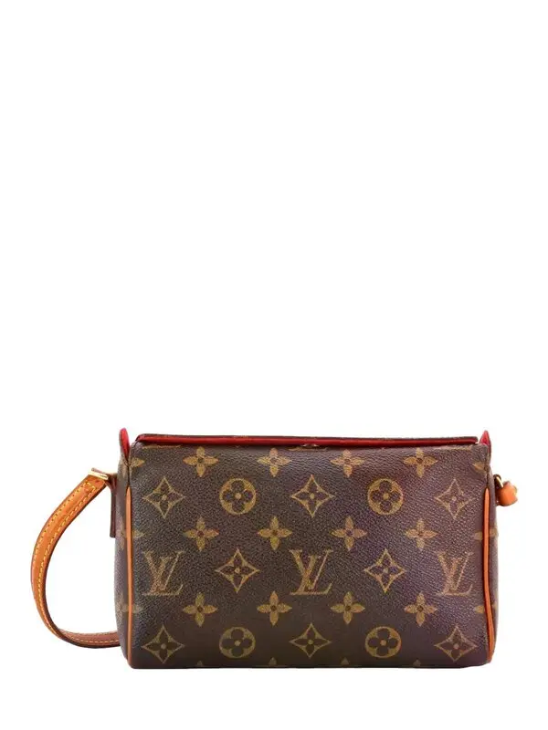 LOUIS VUITTON Recital Handbag Monogram Canvas - Brown