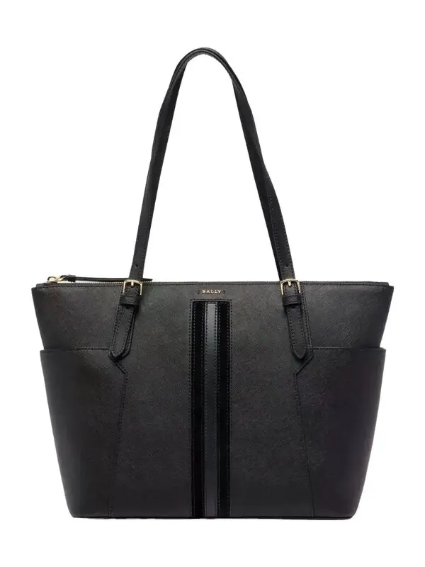 Bally Logo-lettering Tote Bag - Black