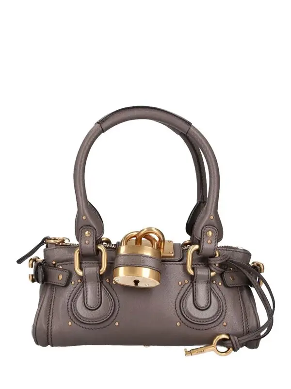 Chloé Paddington Small Shoulder Bag - Gray