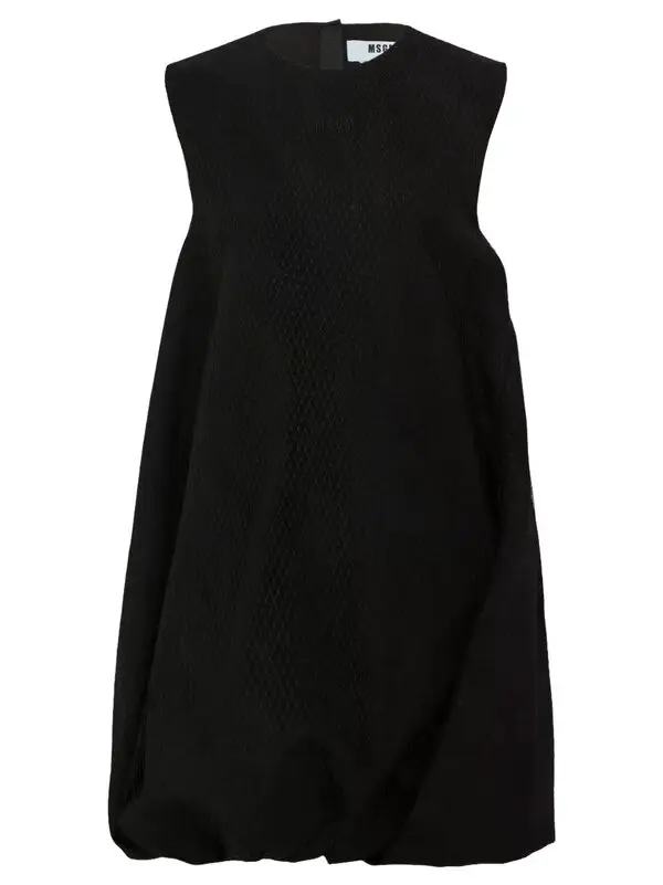 MSGM Sleeveless Mini Dress - Black