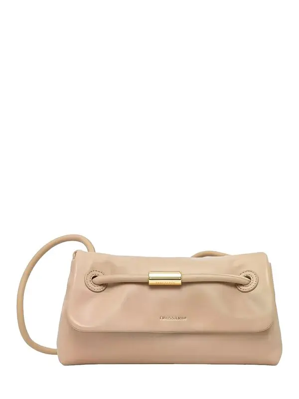 TRUSSARDI Logo-detail Shoulder Bag - Neutrals