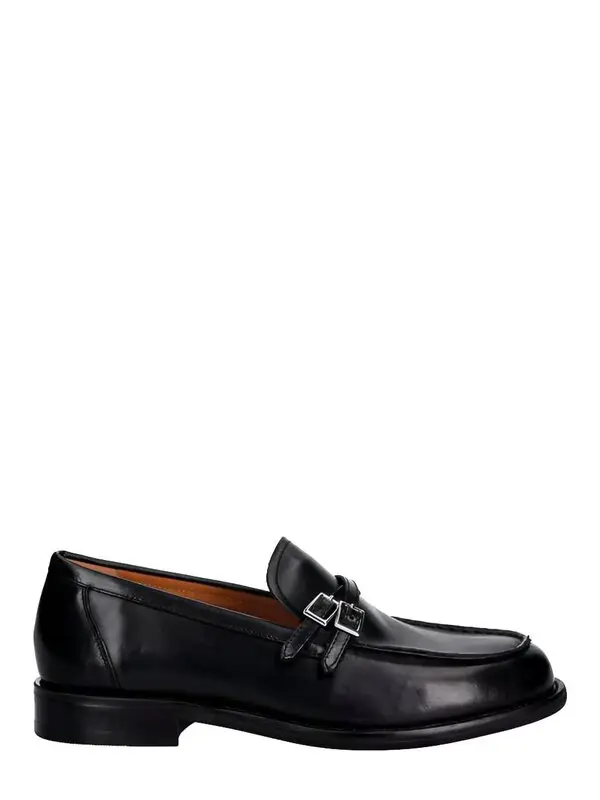 VAGABOND SHOEMAKERS Buckle Strap Loafers - Black