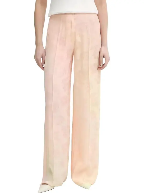 FORTE_FORTE Floral Palazzo Pants - Pink