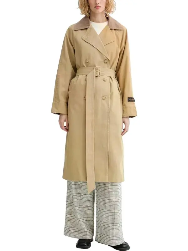 LEVI'S Double-breasted Trench Coat - Neutrals