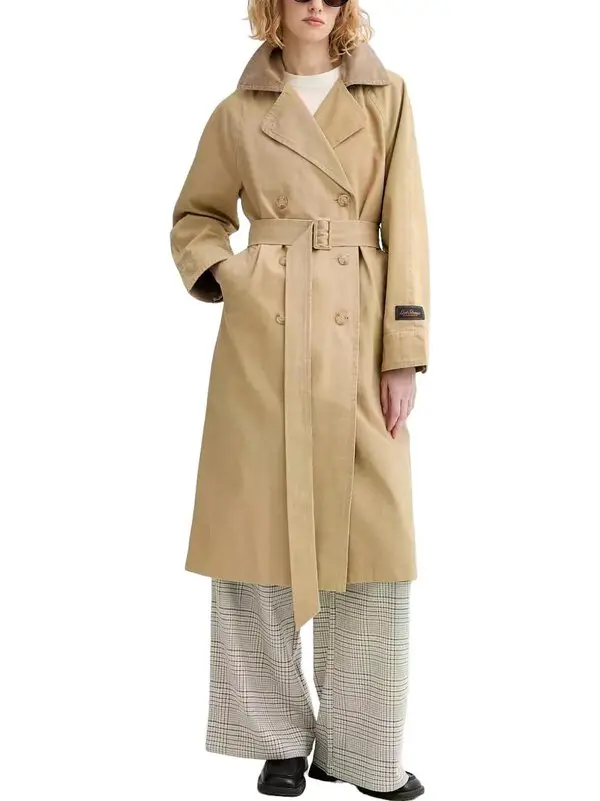 LEVI'S Double-breasted Trench Coat - Neutrals