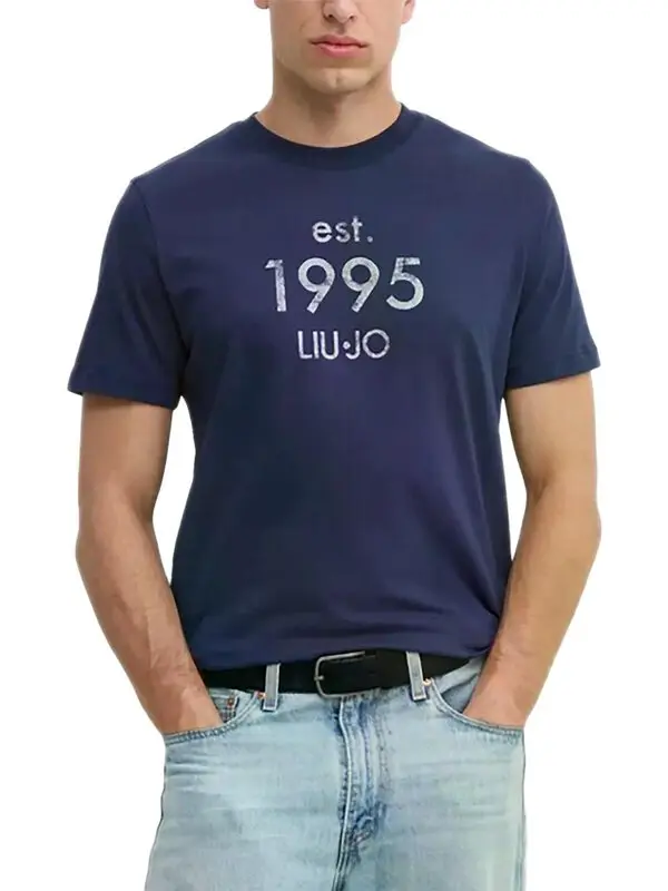 Liu Jo Logo-print T-shirt - Blue