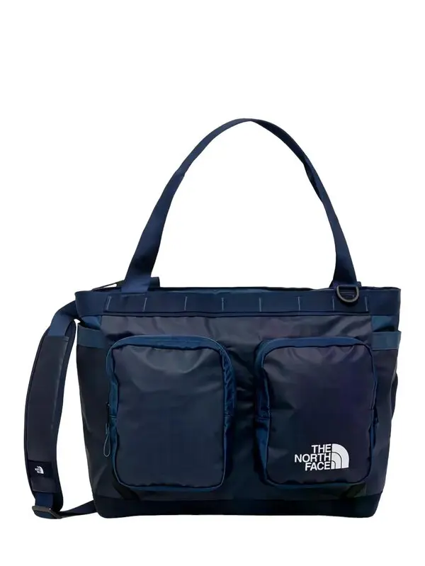 The North Face Base Camp Voyager Tote Bag With Pockets - Blue
