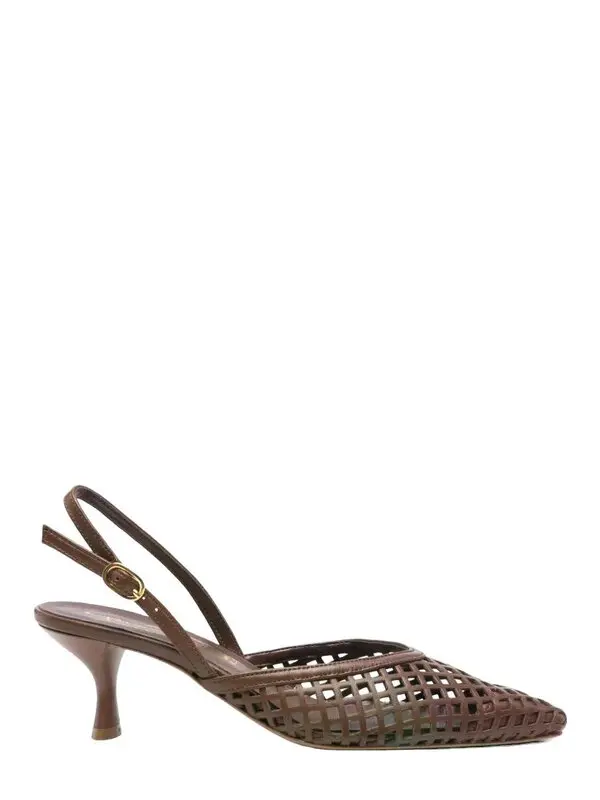 BIANCADI Slingback Pumps - Brown