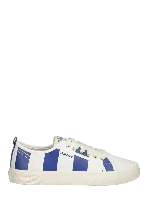 Gant Striped Lace-up Sneakers - White