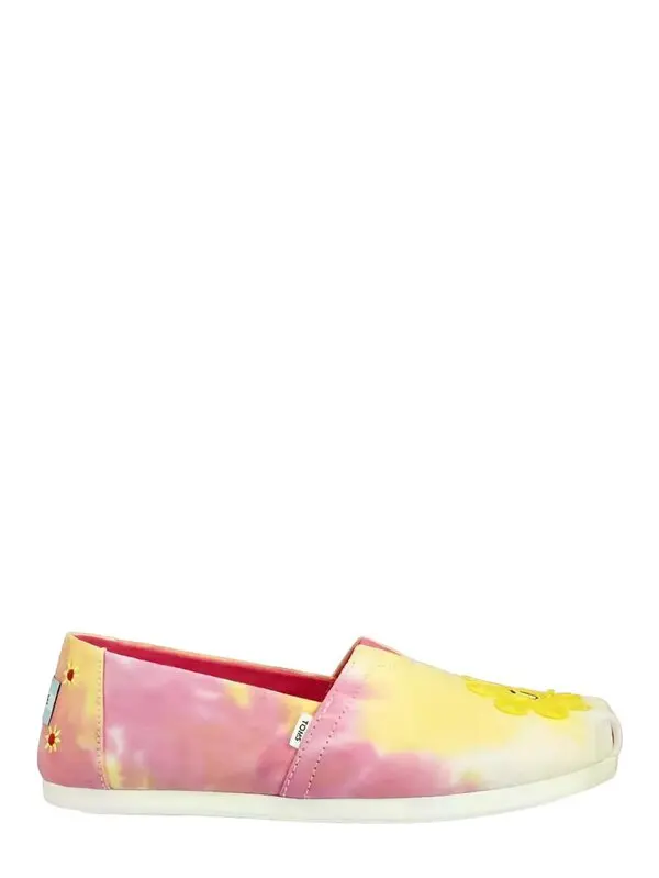 Toms Tie-dye Floral Slip-on Sneakers - Pink