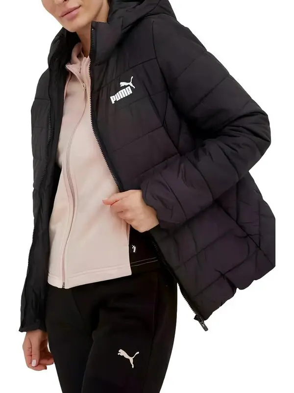 PUMA Hooded Puffer Jacket - Black
