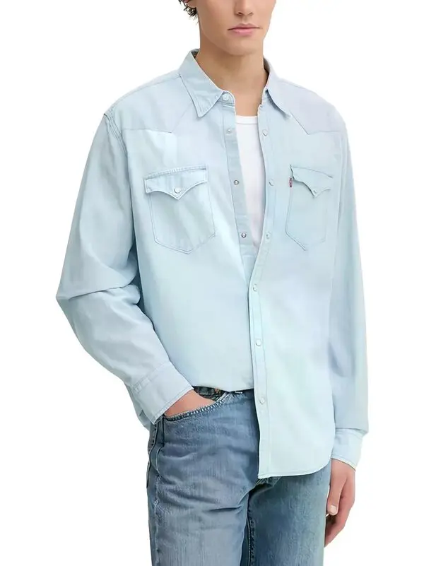 LEVI'S Chest-pocket Denim Shirt - Blue