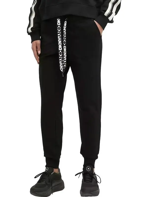 Dkny Drawstring Trousers - Black