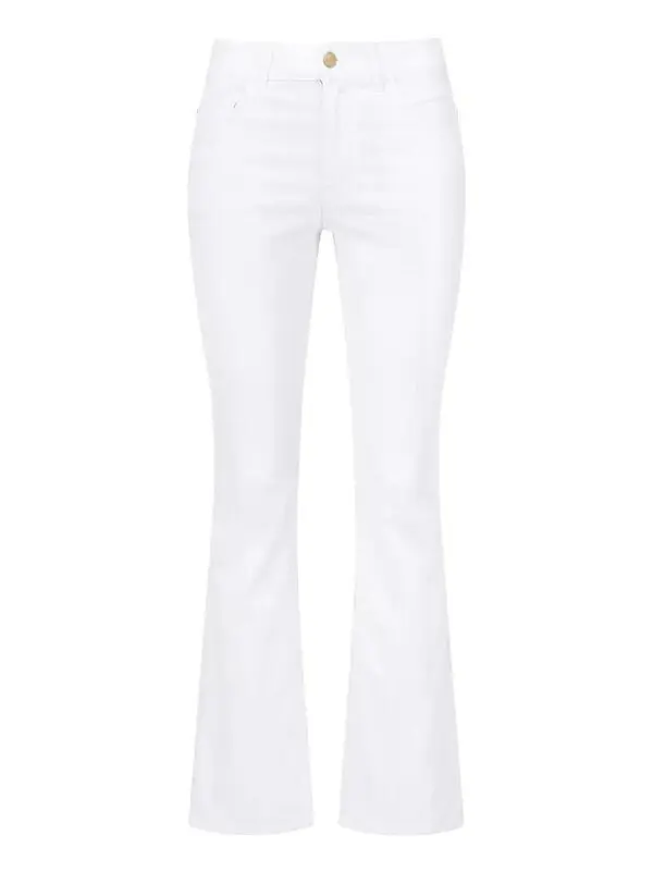 FRACOMINA Five-pocket Flared Jeans - White