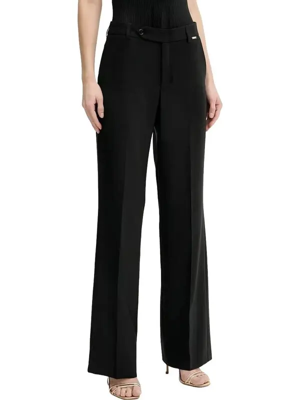 FRACOMINA Belt-loop Trousers - Black