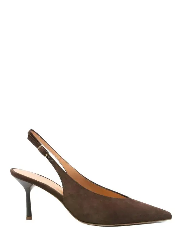 THE SELLER Slingback Pumps - Brown