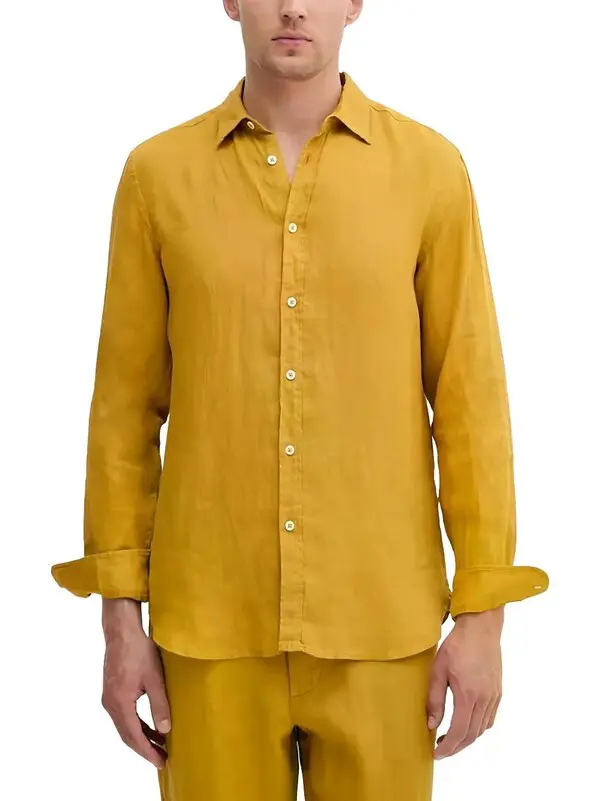 BENETTON Buttoned Shirt - Yellow