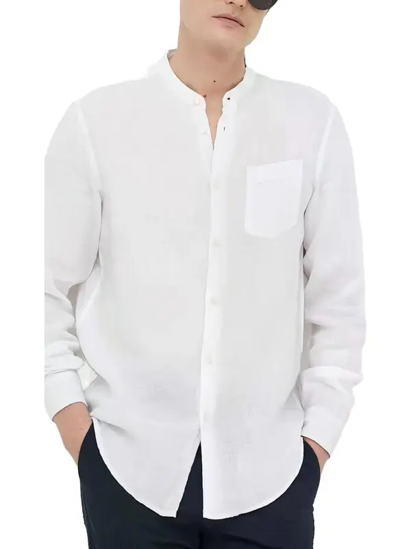 BENETTON Linen Shirt - White
