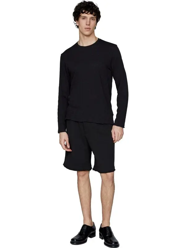 ATM Anthony Thomas Melillo French Terry Pull-on Shorts - Black
