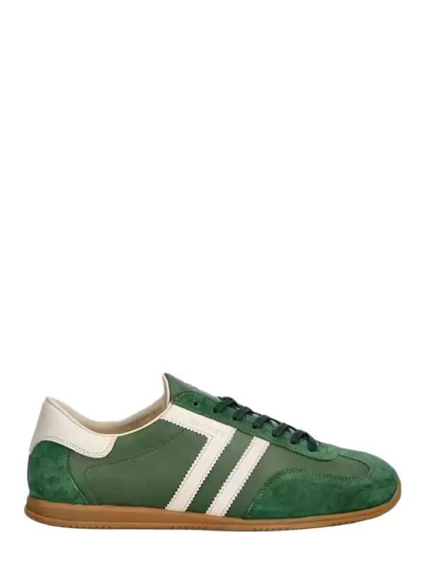 Gant Spearclub Suede Striped Sneakers - Green
