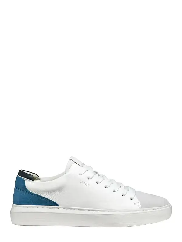 Geox Panelled Sneakers - White