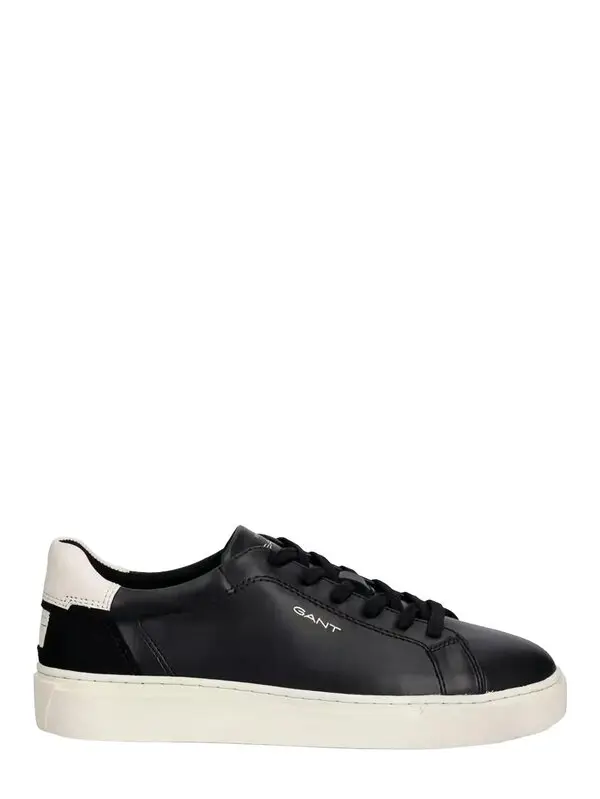 Gant Panelled Low Top Sneakers - Black