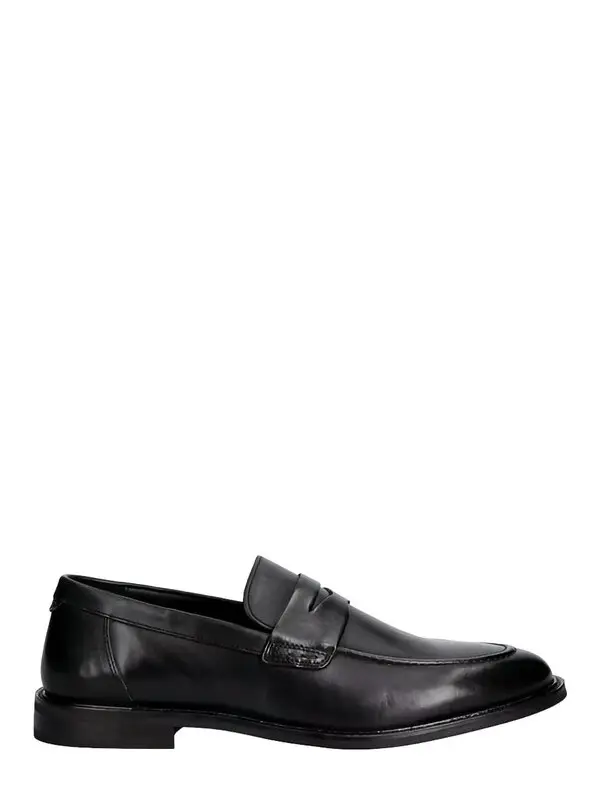 Gant Leather Penny Loafers - Black
