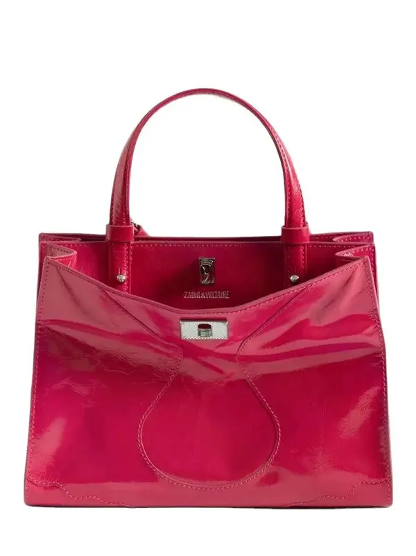Zadig&Voltaire Jack Mini Patent Bag - Pink