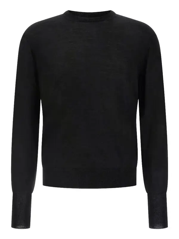 MA'RY'YA Crew-neck Sweater - Black