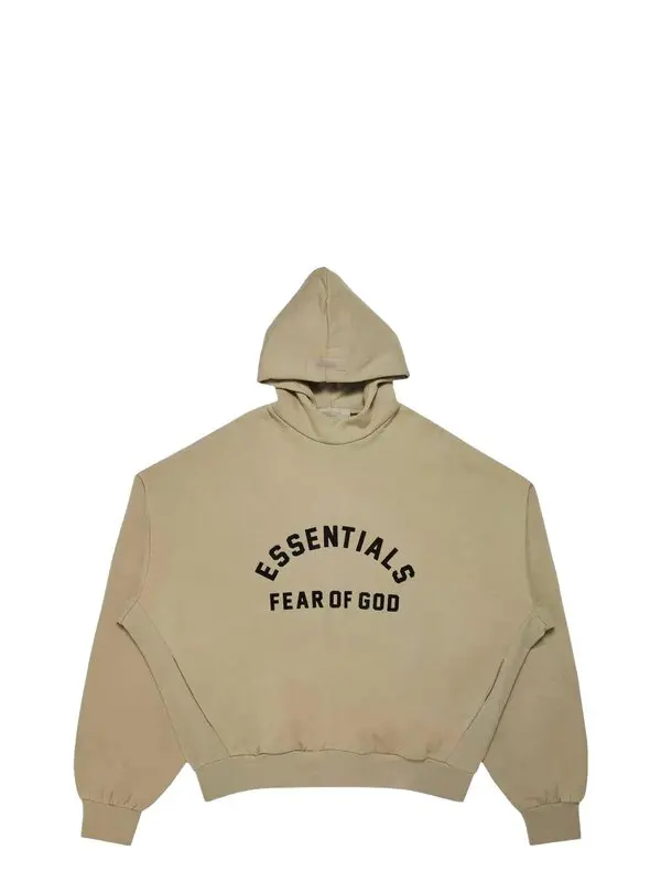 Fear Of God Logo-print Hoodie - Neutrals