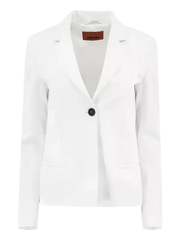 Missoni Single-breasted Blazer - White