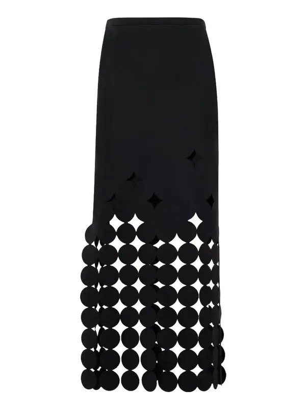 Akris Cut-out Skirt - Black